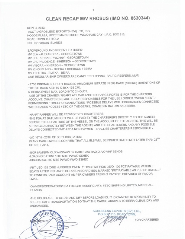 Ownership of Chemicals that Exploded at Beirut Port Traces Back to ...