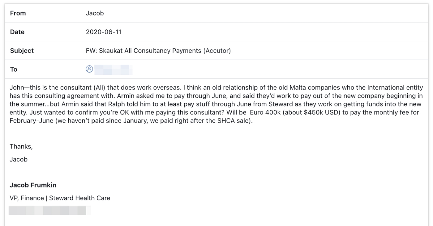 Emails Show How Millions Flowed to ‘Political Consultants’ in Malta ...