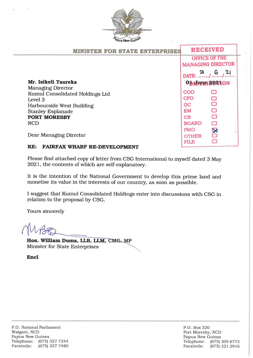 PNG Prime Minister Had Undisclosed Ties to Figure at Center of Ports ...